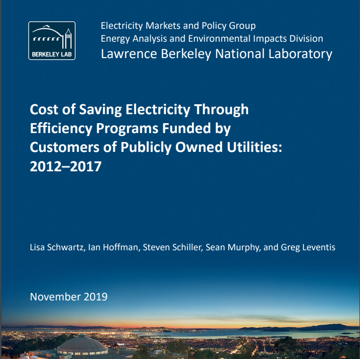 New Study Highlights Cost Performance of Electricity Efficiency for ...