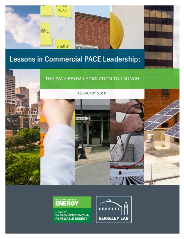 New Report Showcases Pathways to Launching Commercial "PACE" Financing ...
